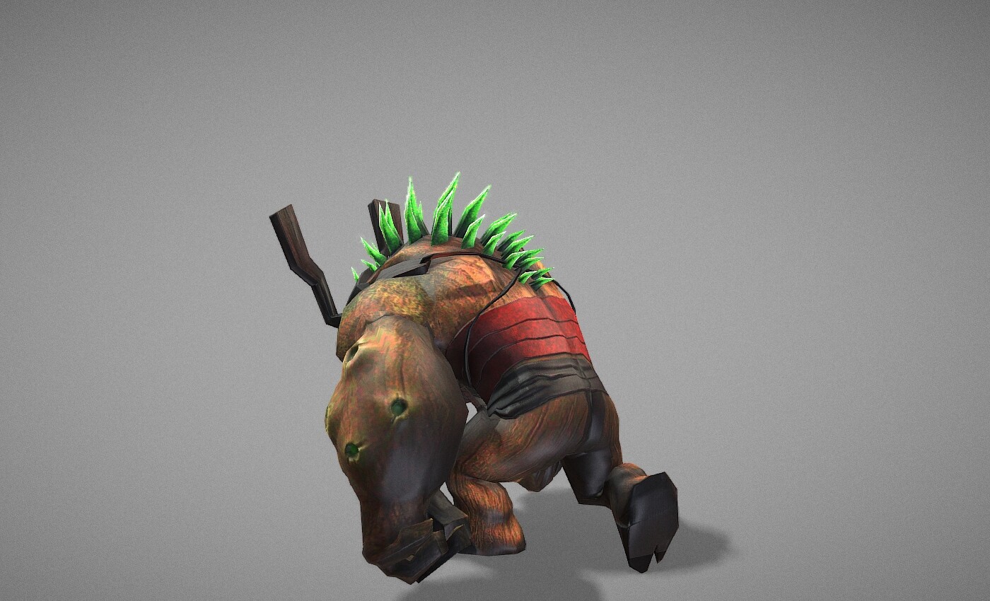 ArtStation - Creature ent Spirit Golem | Game Assets