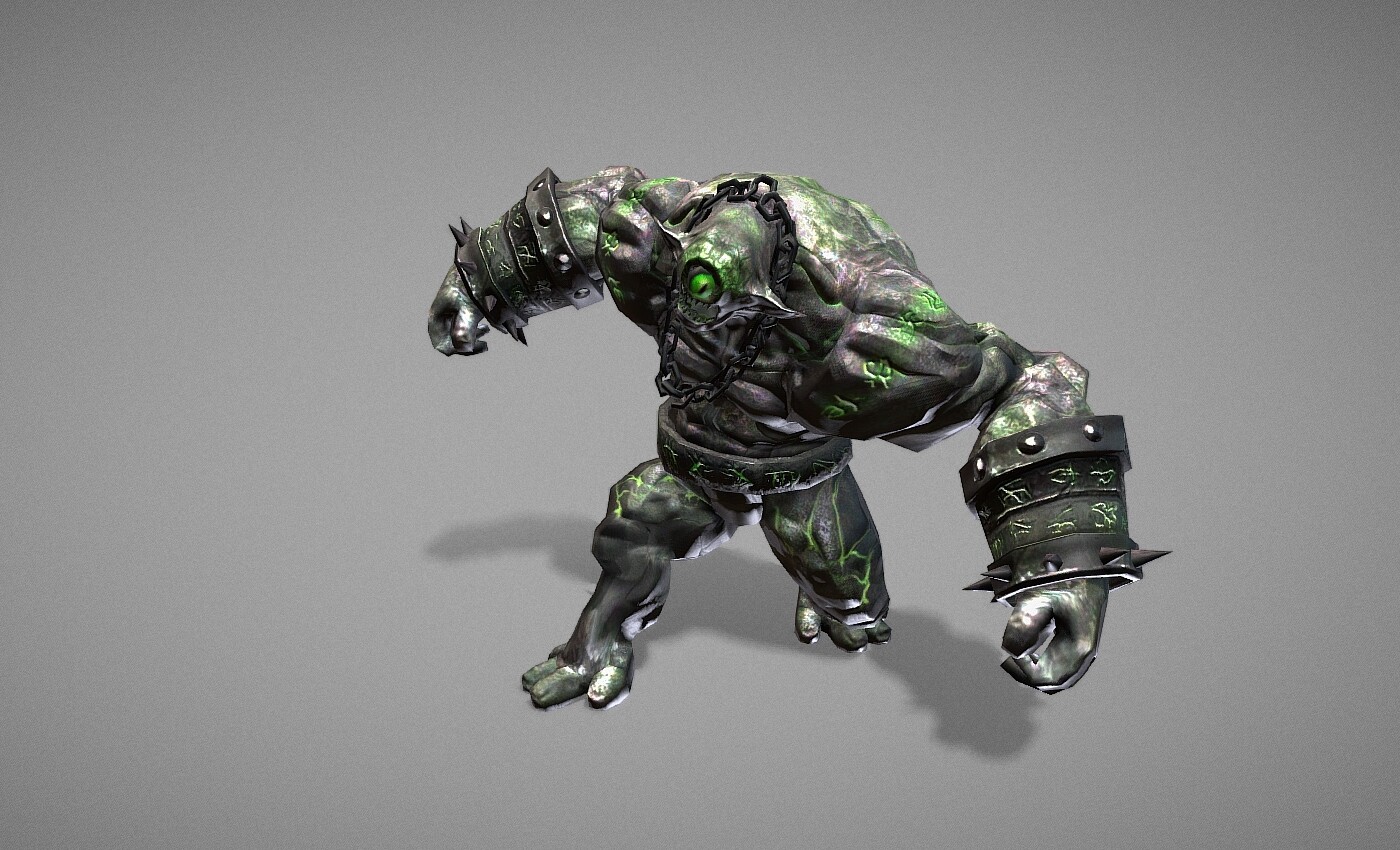 ArtStation - Stone Golem Myth | Game Assets