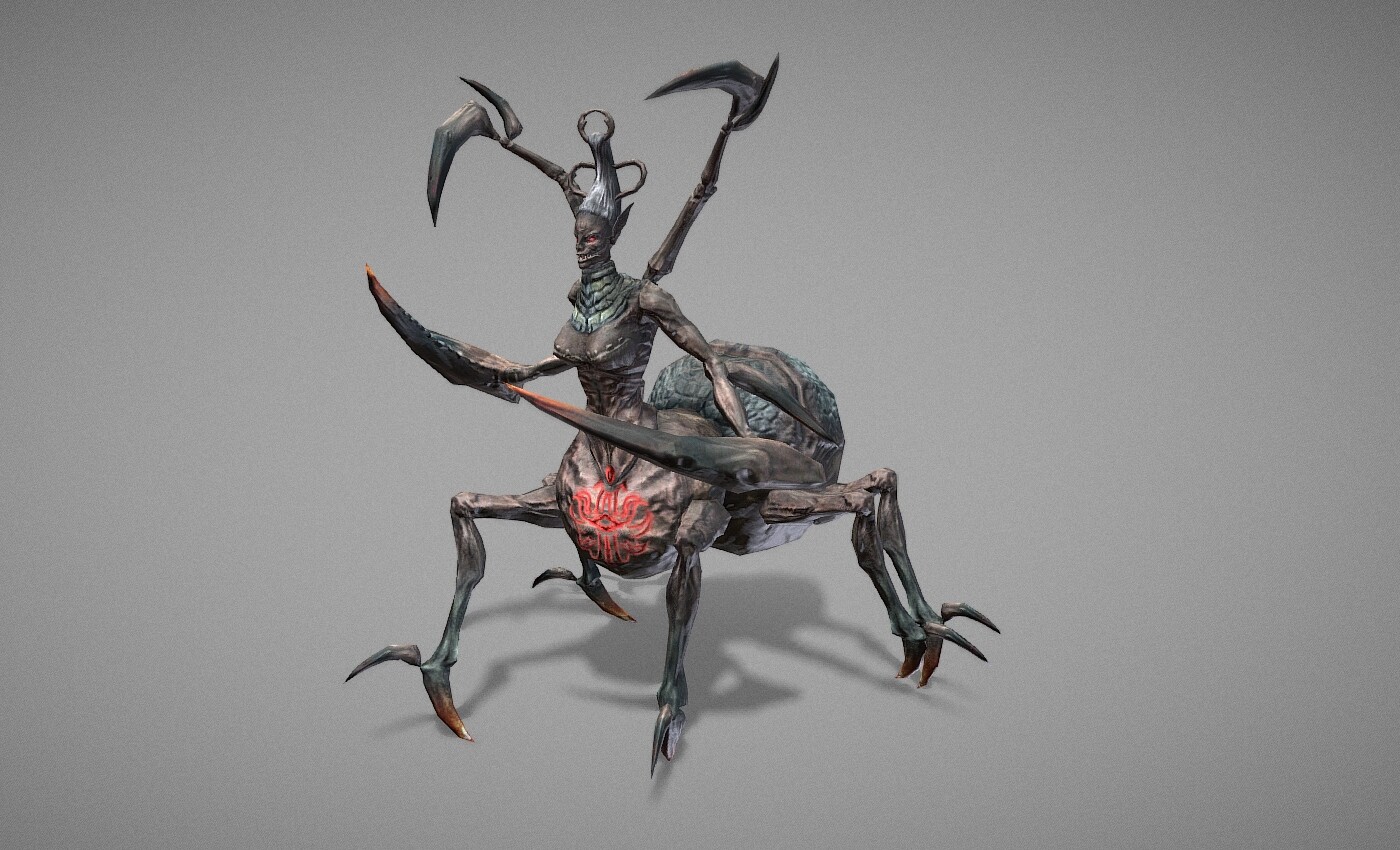 ArtStation - Tarantula Myth | Game Assets