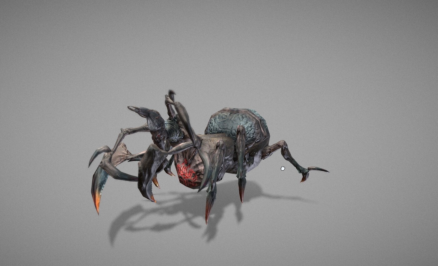 ArtStation - Tarantula Myth | Game Assets