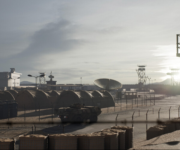 ArtStation - Military Base Megapack | Game Assets