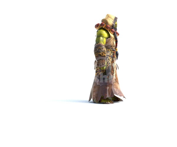 ArtStation - Characters of warcraft humanoid monster green skin | Resources