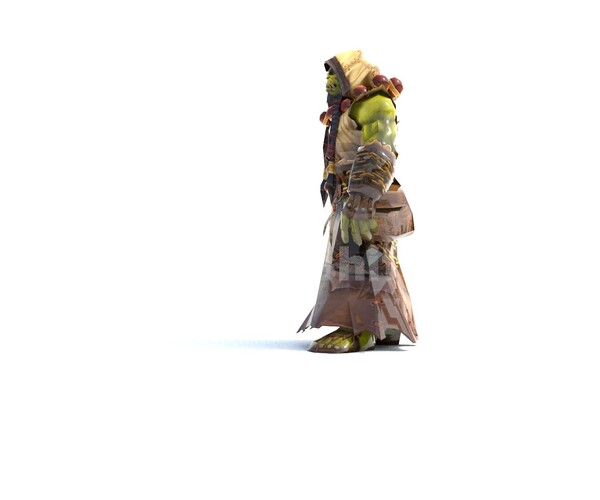 ArtStation - Characters of warcraft humanoid monster green skin | Resources