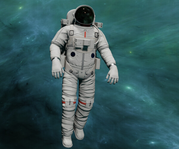 ArtStation - ANIMATED ASTRONAUT GAME READY | Game Assets