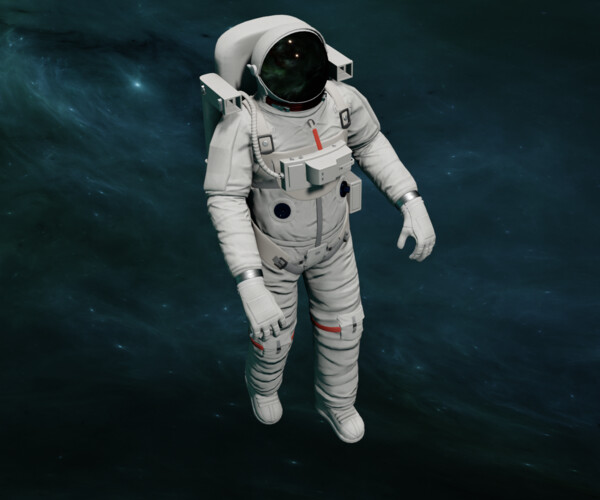 ArtStation - ANIMATED ASTRONAUT GAME READY | Game Assets