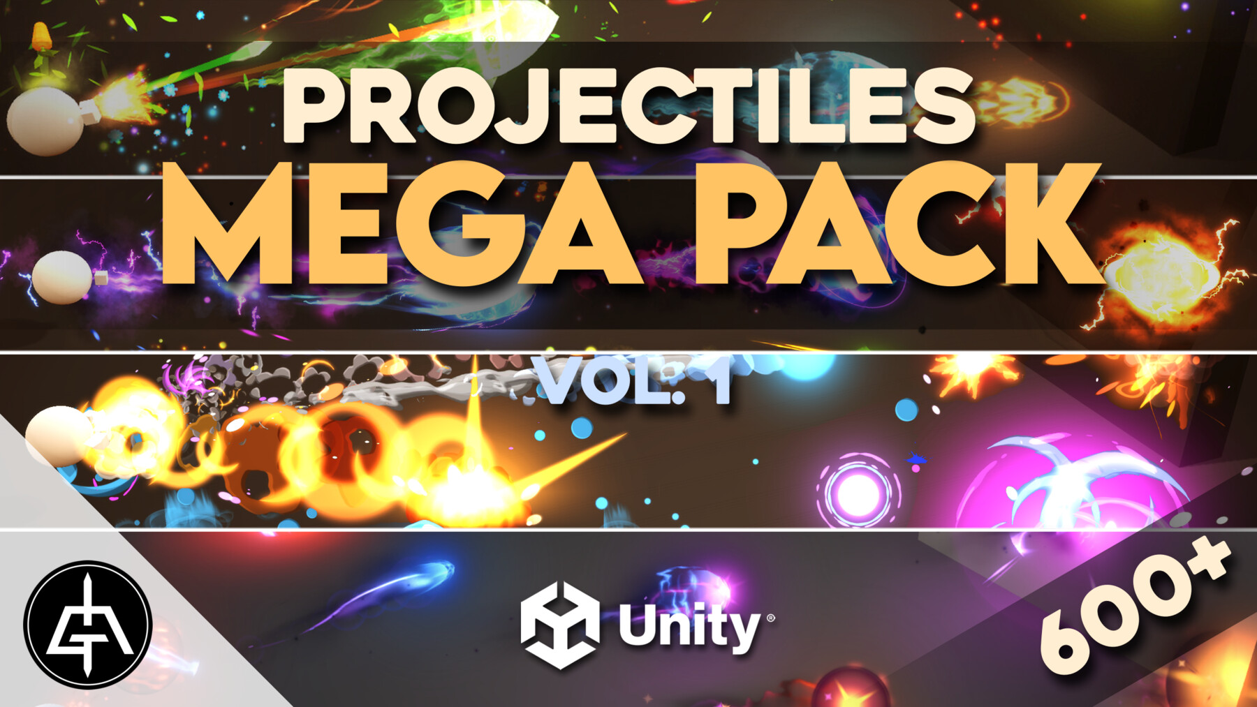 ArtStation - Unique Projectiles - Mega Pack - Vol. 1 | Game Assets
