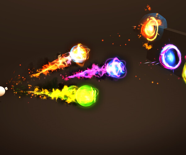 ArtStation - Unique Projectiles - Mega Pack - Vol. 1 | Game Assets