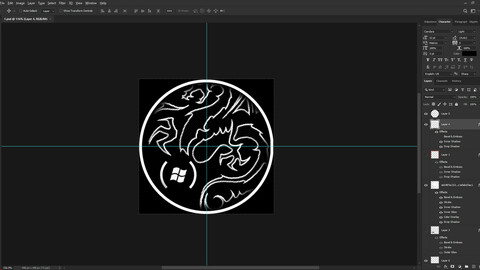 ArtStation - Logo - Windows 10 Dragon | Artworks
