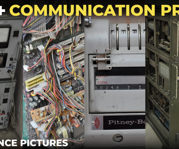 ArtStation - 180+ Communication Props | Resources