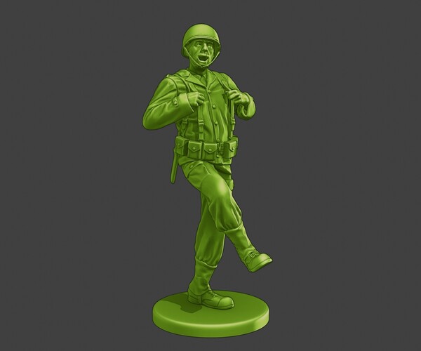 ArtStation - American soldier ww2 dance A15 | Resources