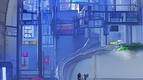 ArtStation - Cyberpunk Arch | Artworks