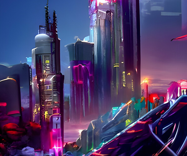 ArtStation - Cyberpunk Colors | Artworks