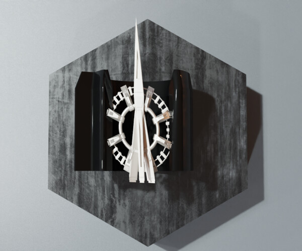 ArtStation - Low Poly Sci-Fi Ring Milenium | Resources