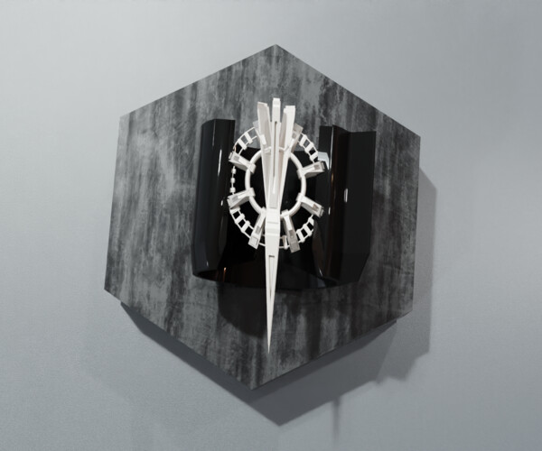 ArtStation - Low Poly Sci-Fi Ring Milenium | Resources