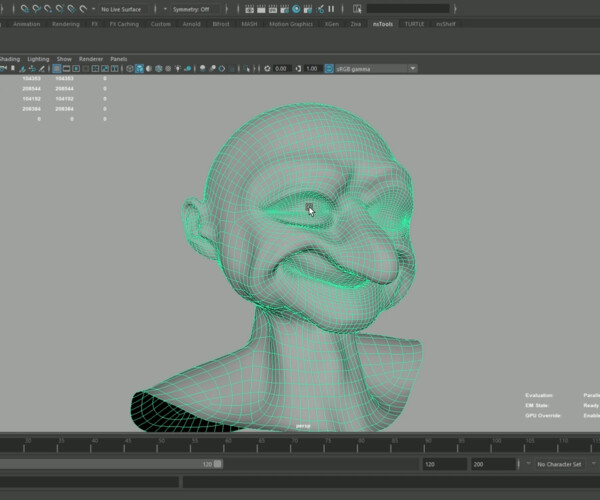 ArtStation - Automatic BlendShape Transfer to Different Topology | Tutorials