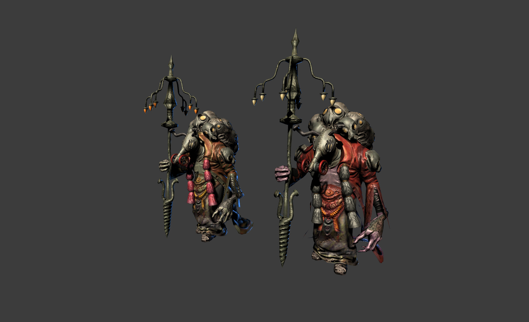 ArtStation - Shaman Mutant | Game Assets