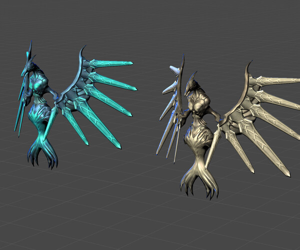 ArtStation - Spirit Alien | Game Assets