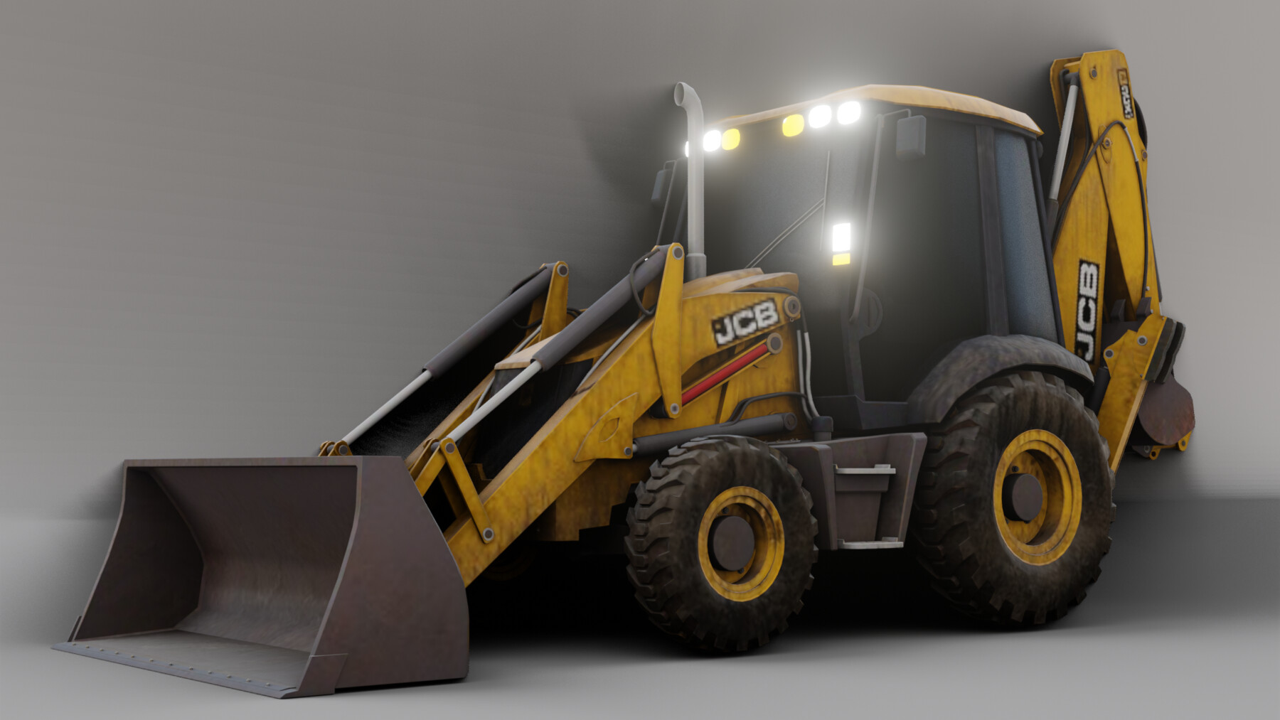 ArtStation - JCB BULLDOZER GAME READY | Game Assets