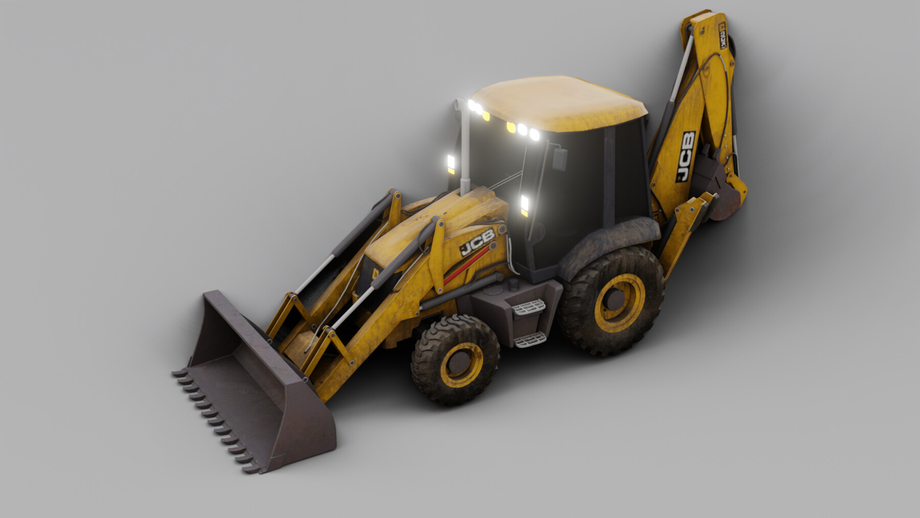 ArtStation - JCB BULLDOZER GAME READY | Game Assets