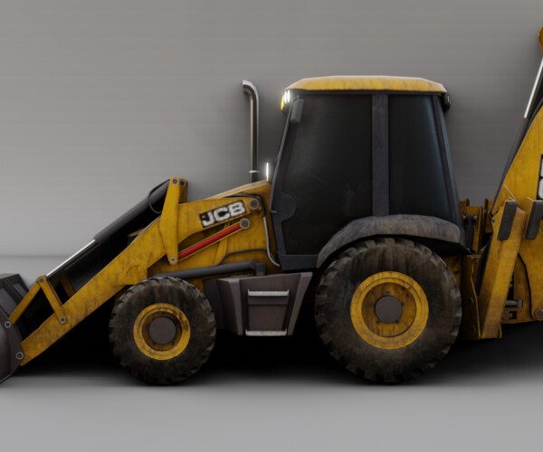 ArtStation - JCB BULLDOZER GAME READY | Game Assets