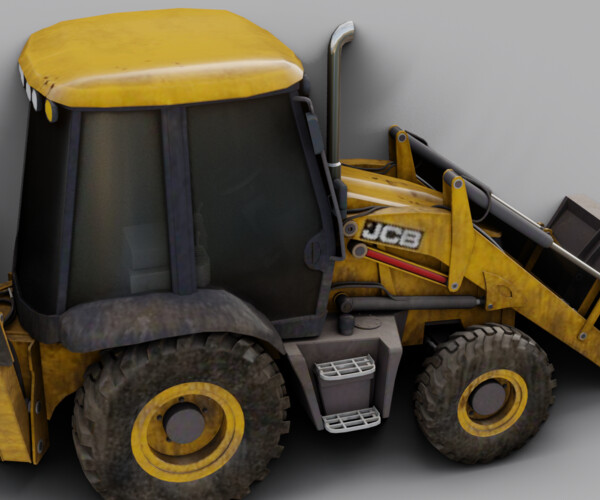 ArtStation - JCB BULLDOZER GAME READY | Game Assets
