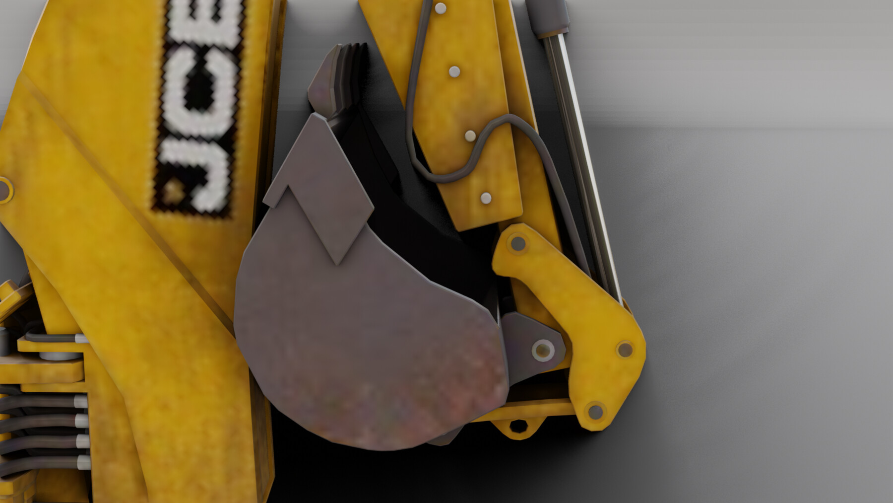 ArtStation - JCB BULLDOZER GAME READY | Game Assets