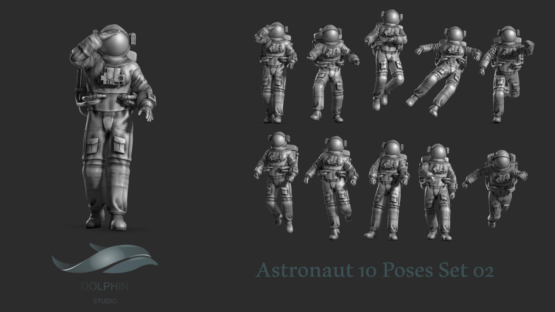 ArtStation - Astronaut 02 | Resources