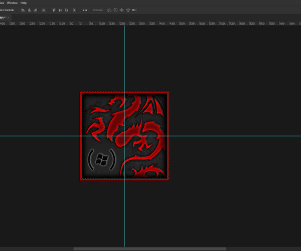 ArtStation - Logo - Windows 7 Dragon | Artworks