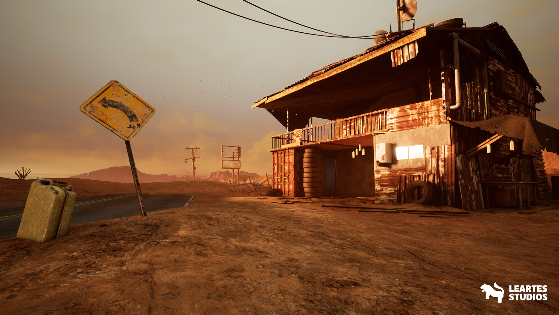 ArtStation - Post Apocalyptic Desert Environment | Game Assets