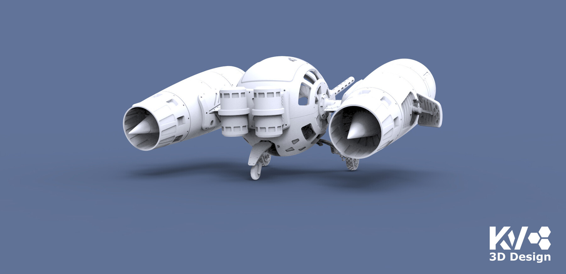 ArtStation - KV-Flying Vehicle-001 | Resources