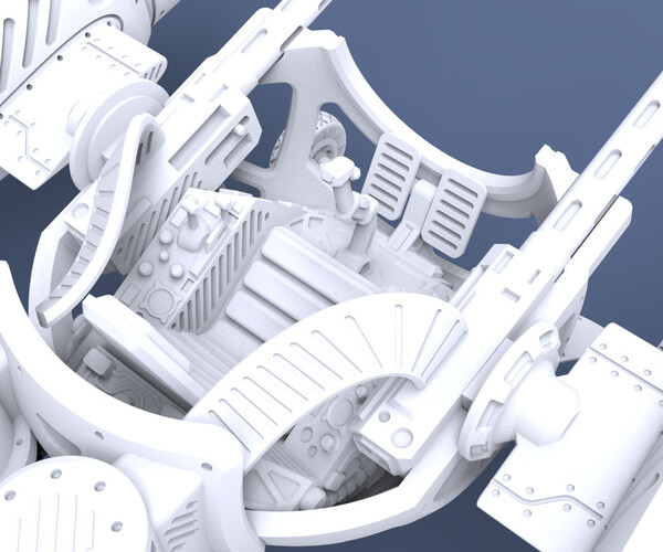 ArtStation - KV-Flying Vehicle-001 | Resources