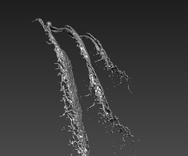 ArtStation - Water Splash Pouring Animation | Resources