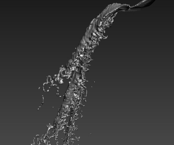 ArtStation - Water Splash Pouring Animation | Resources