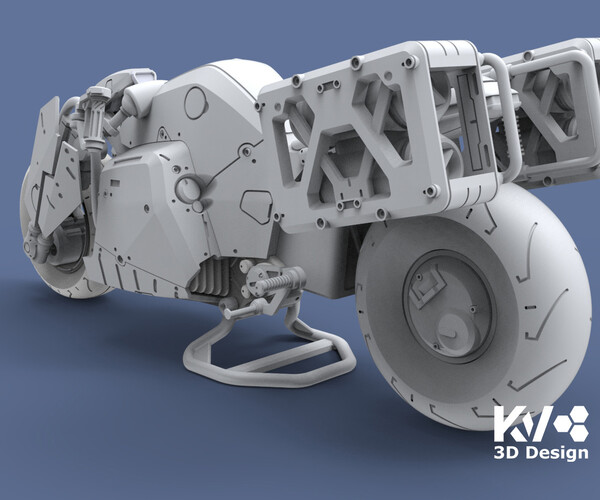 ArtStation - KV-Death Stranding Reverse Trike | Resources