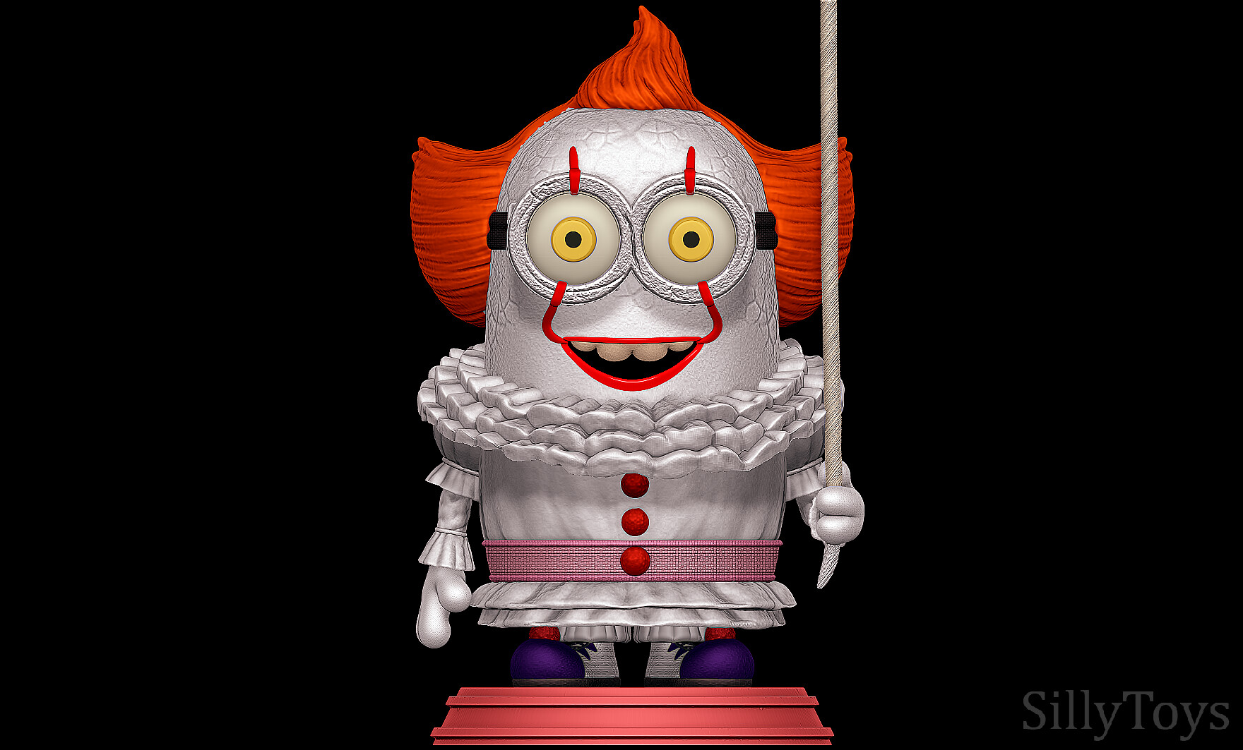 ArtStation - Pennywise Minion - 3D print model | Resources