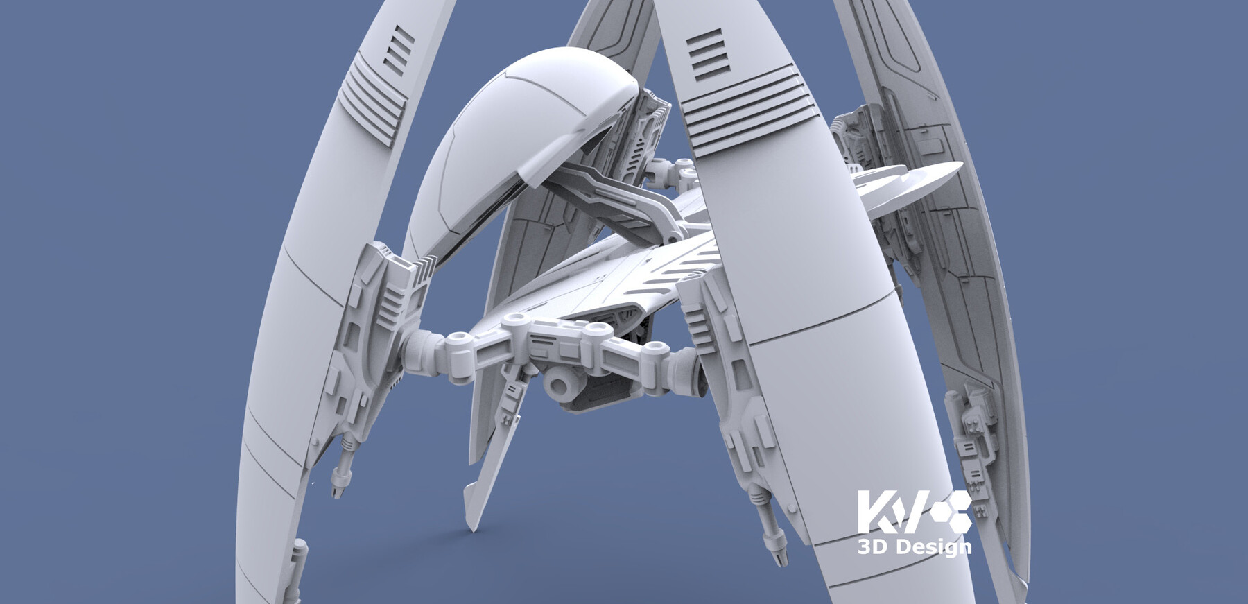 ArtStation - KV-Vulture Droid | Resources