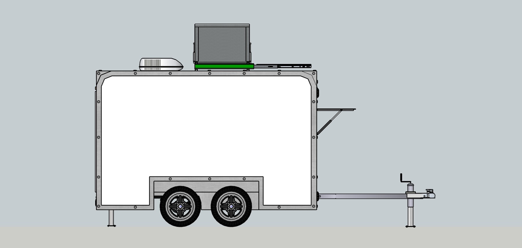 ArtStation - Sample 3D Model of a Food Truck | Resources