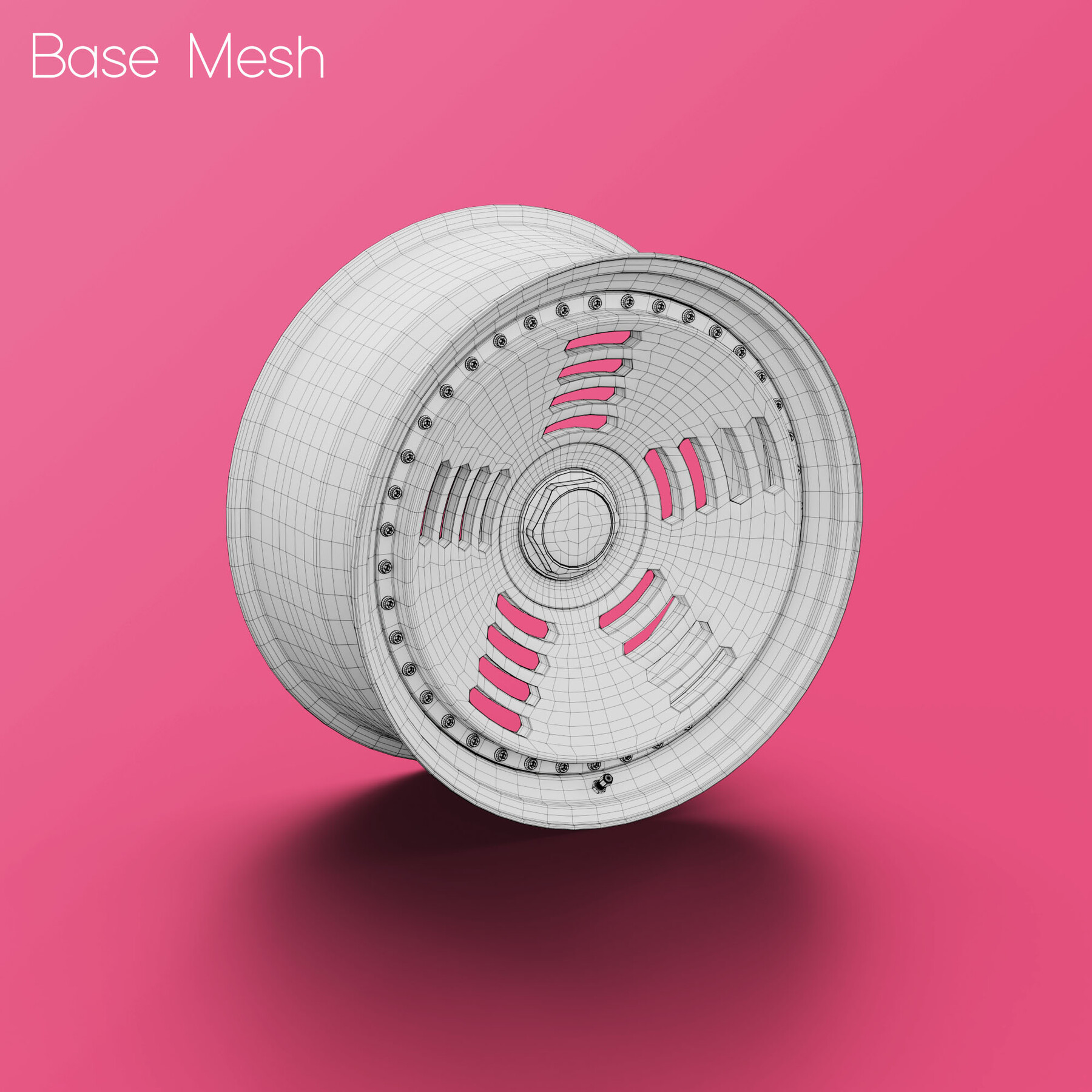 ArtStation - Rotiform BM1 Rim/Wheel 3D Model | Resources