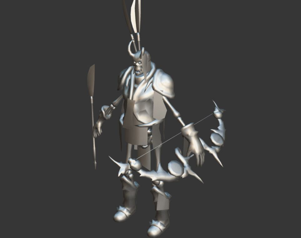 ArtStation - Archer Skeleton Creature | Game Assets