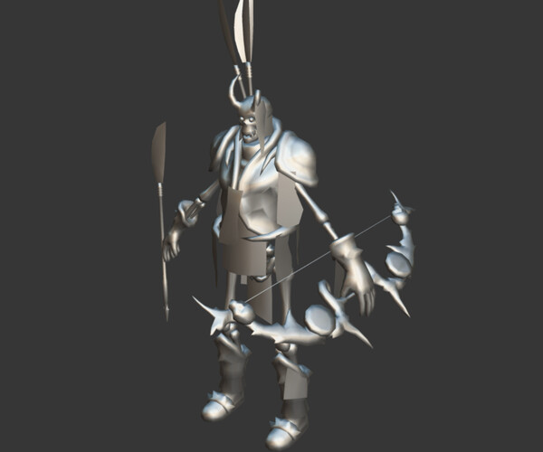 ArtStation - Archer Skeleton Creature | Game Assets