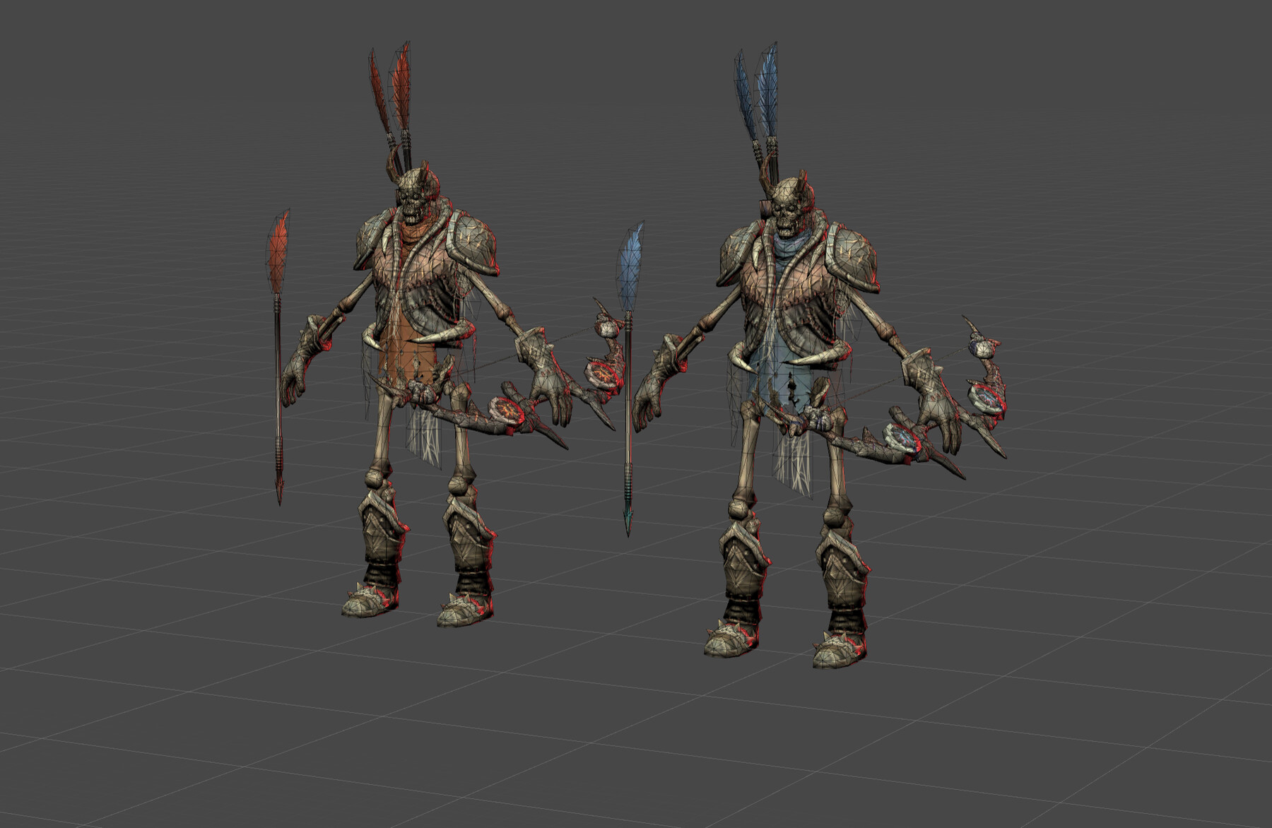 ArtStation - Archer Skeleton Creature | Game Assets