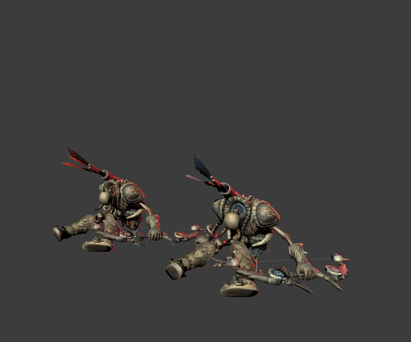 ArtStation - Archer Skeleton Creature | Game Assets