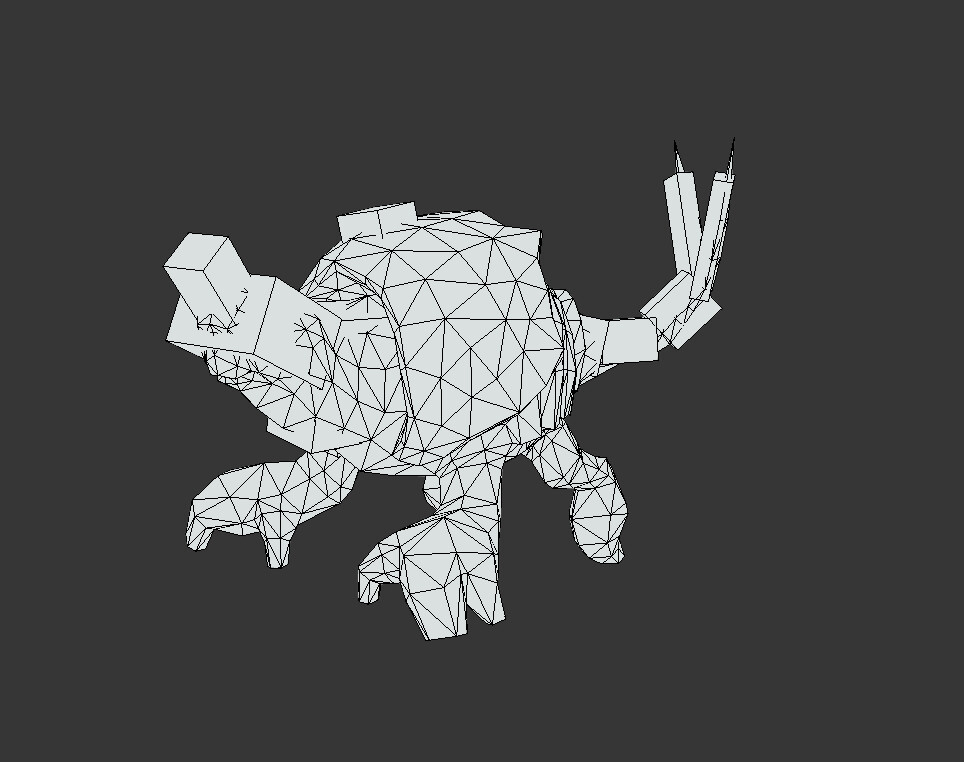 ArtStation - Armadillo Mutant | Game Assets