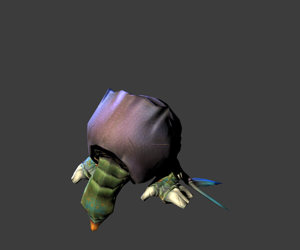 ArtStation - Armadillo Mutant | Game Assets