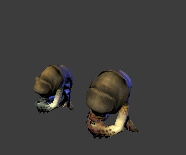 ArtStation - Armadillo Mutant Giant | Game Assets