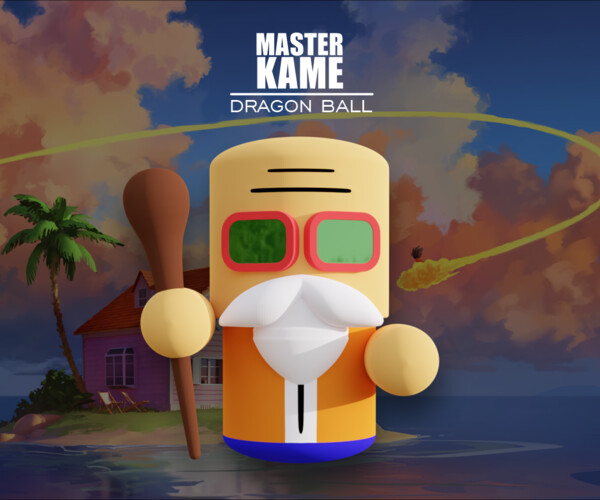 ArtStation - Dragon Ball Master Kame | Resources