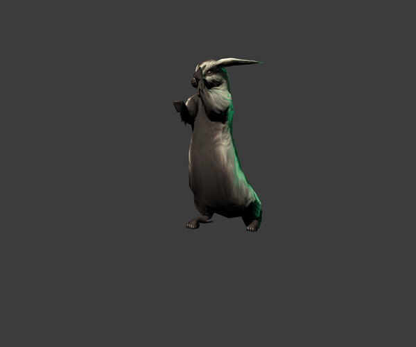 ArtStation - Animal Beast Weasel | Game Assets