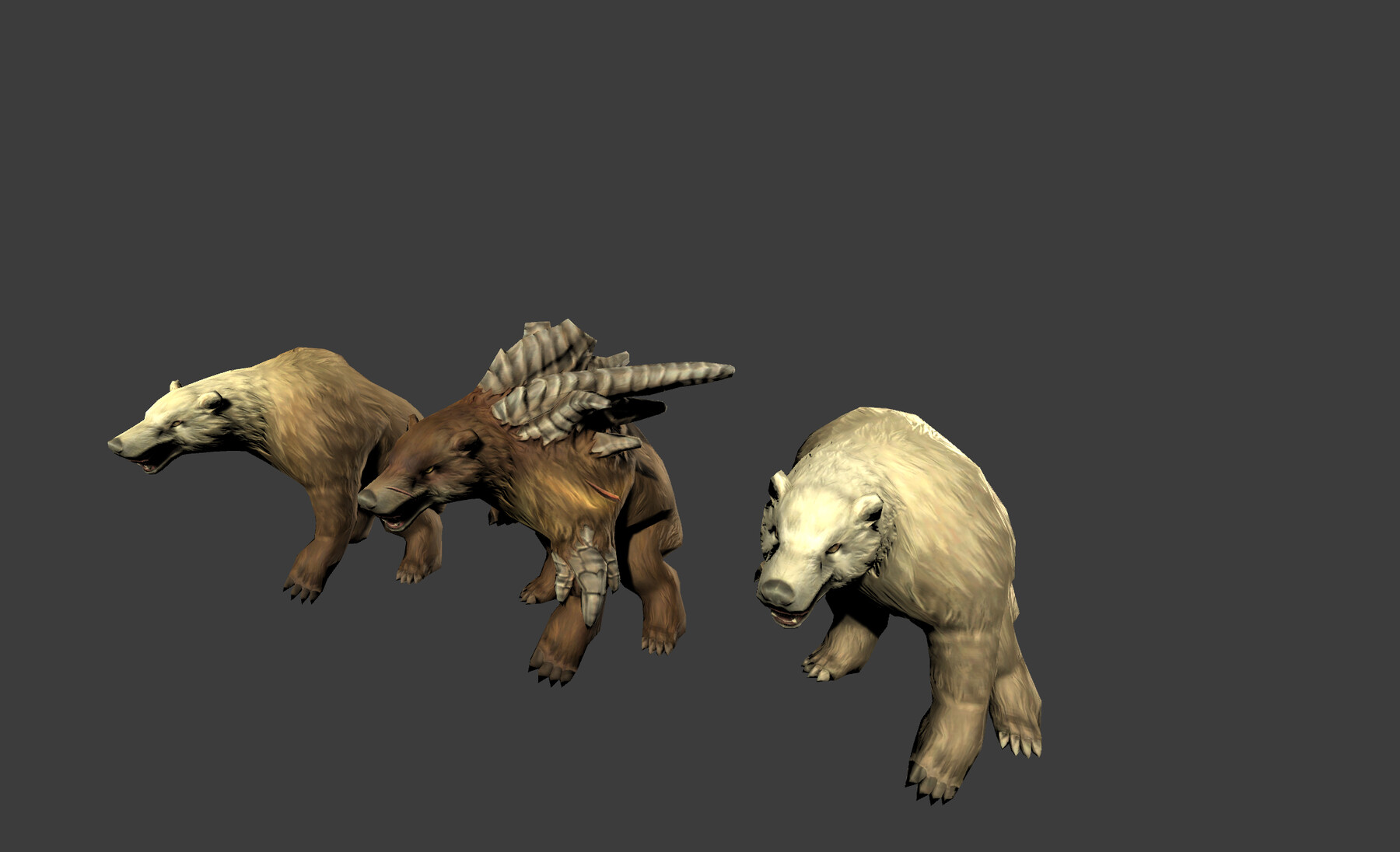 ArtStation - Bear Beast Mutant | Game Assets