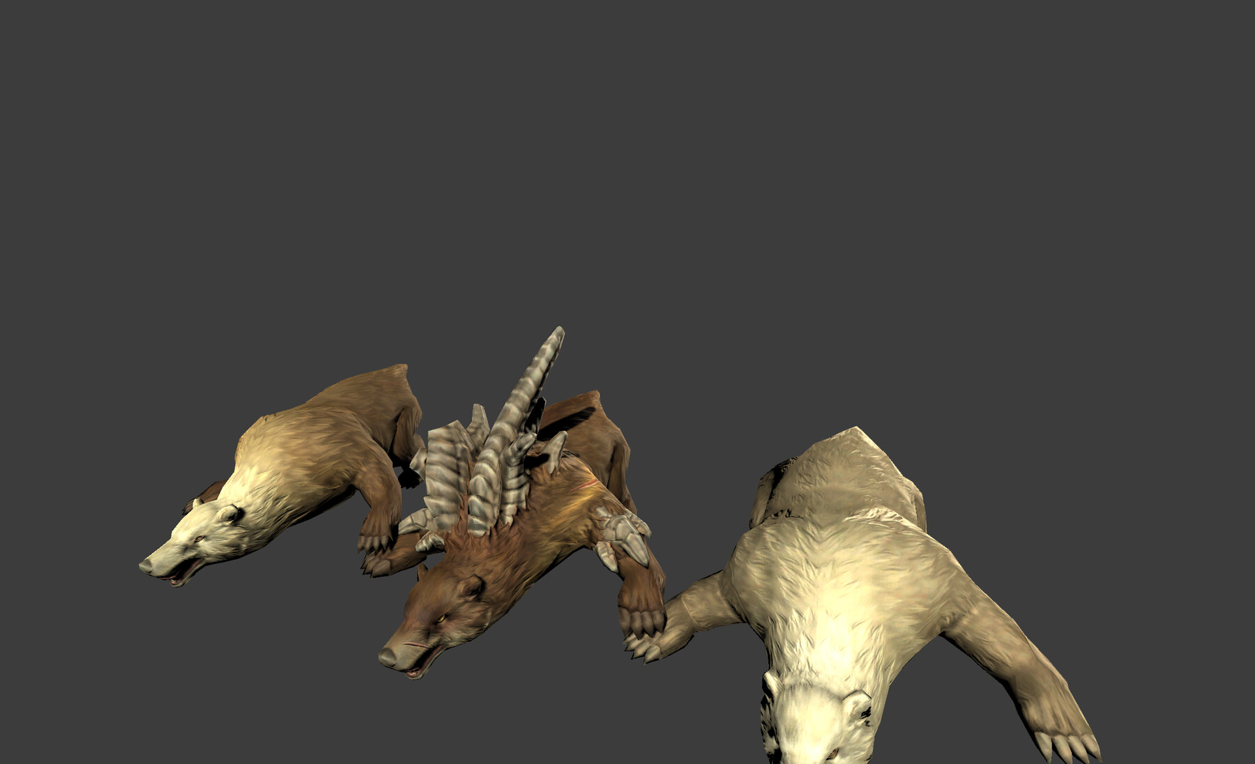 ArtStation - Bear Beast Mutant | Game Assets