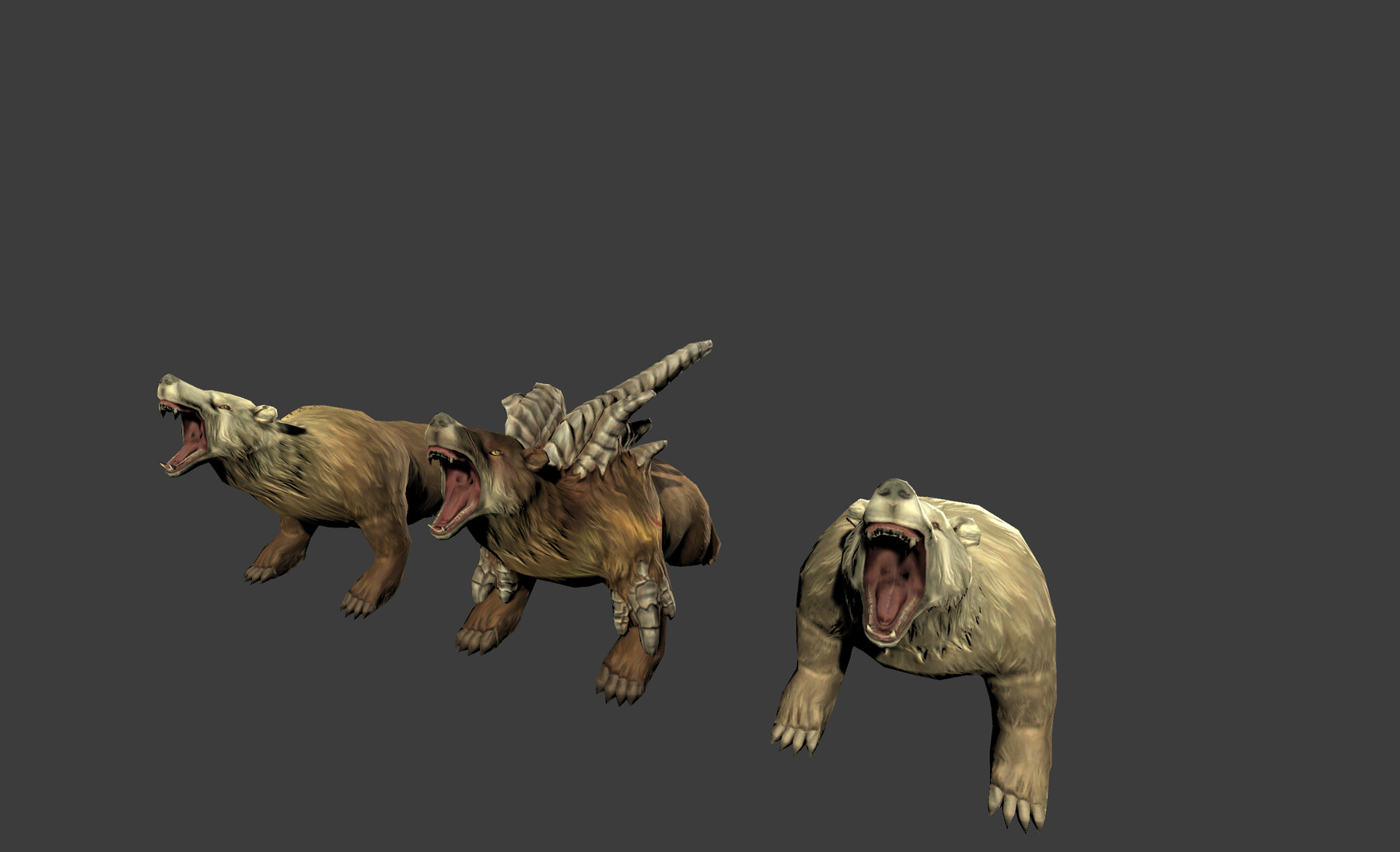 ArtStation - Bear Beast Mutant | Game Assets
